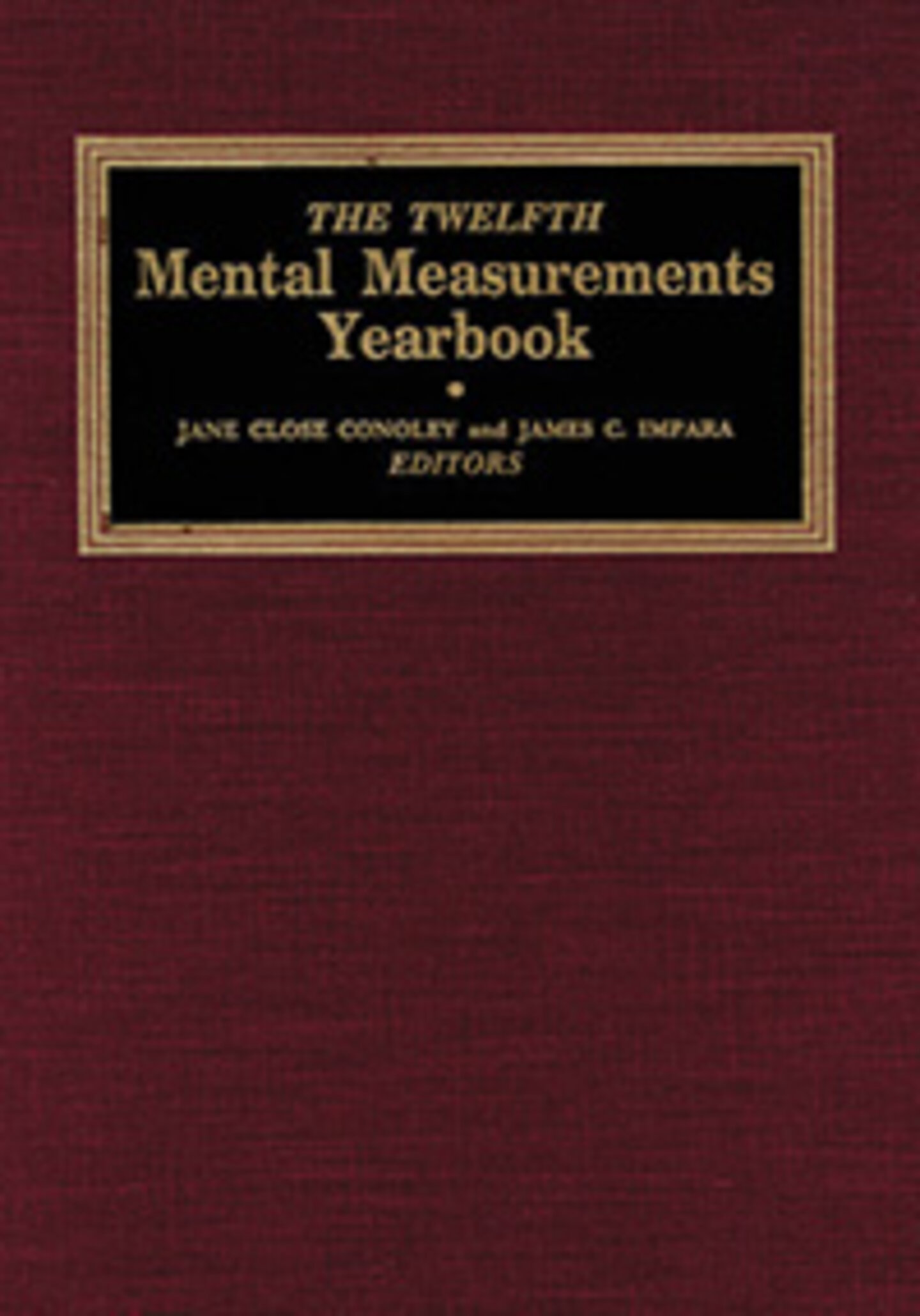 Mental Measurements Yearbook | Buros Center for Testing | Nebraska