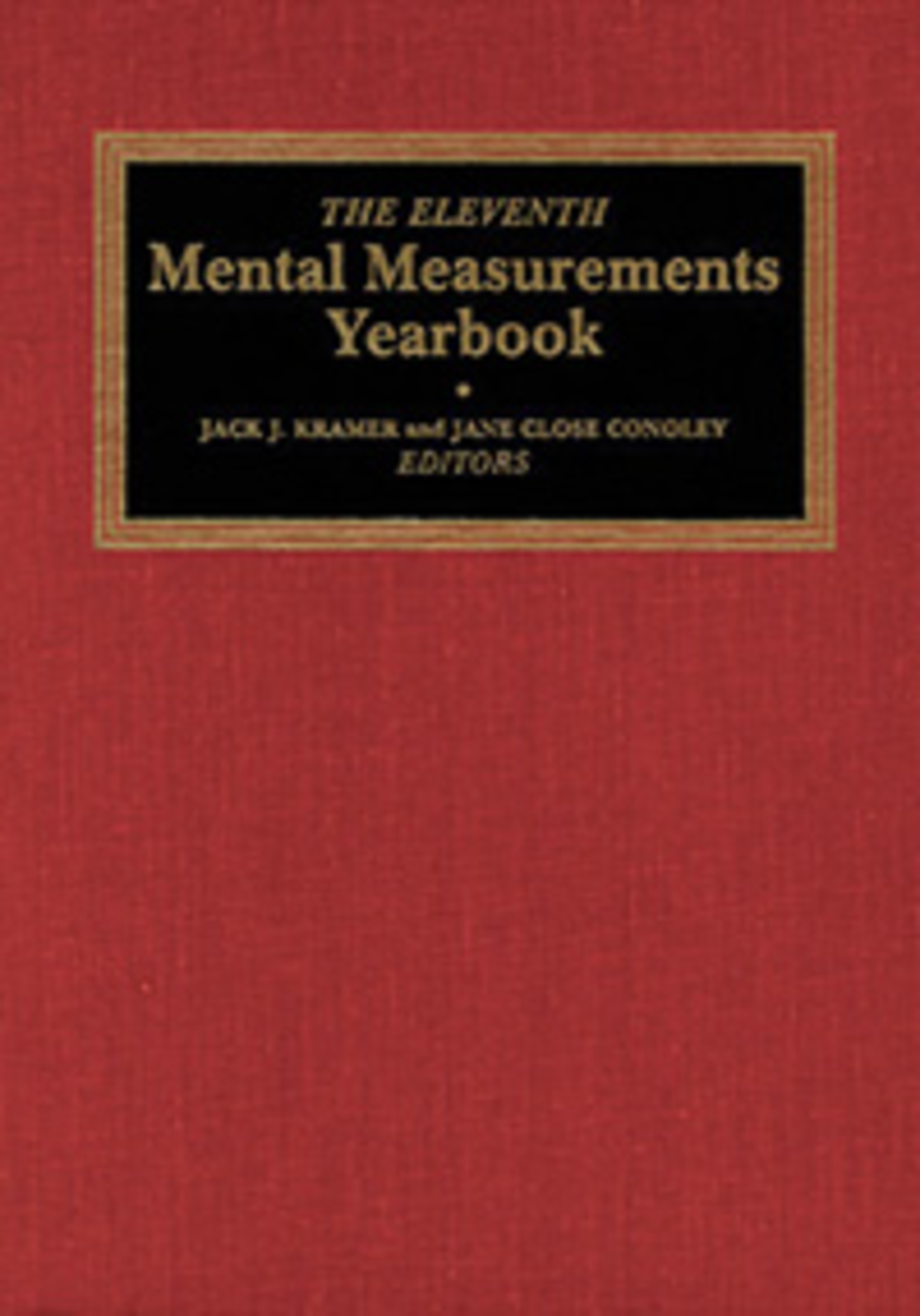 Mental Measurements Yearbook | Buros Center for Testing | Nebraska